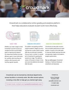 About Crowdmark - Crowdmark