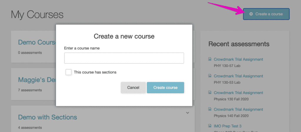Getting Started for Instructors - Crowdmark