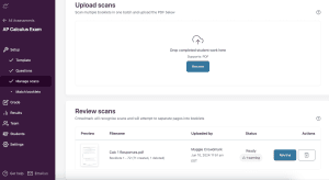 Ready to grade assessments - Crowdmark
