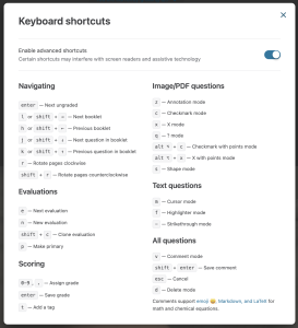 Grading Tools - Crowdmark