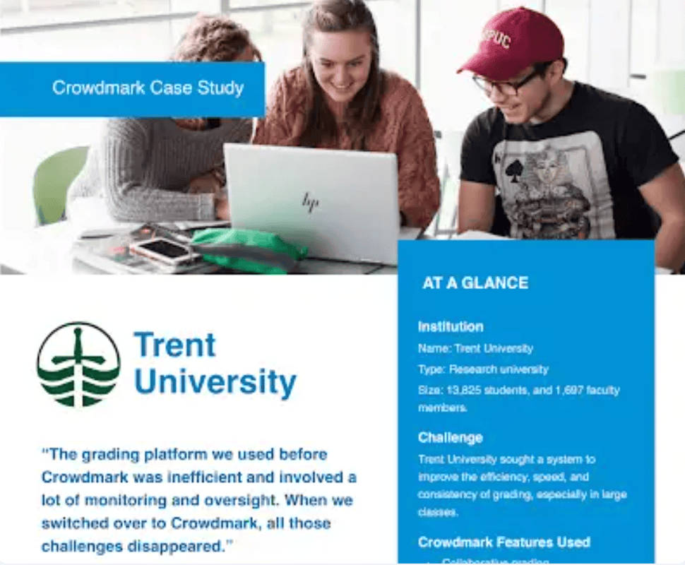 Crowdmark Case Studies - Crowdmark